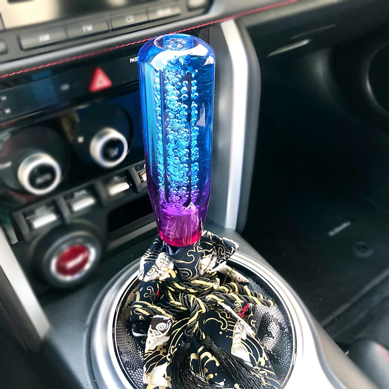 10cm-15cm-Car-Manual-Shift-Knob-Gear-Shifter-Head-Shift-Knob-Stick-Crystal-Transparent-Bubble ...