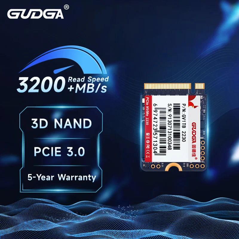 GUDGA-M-2-2230-NVMe-1TB-512GB-PCIe-Gen-3-0X4-SSD-Internal-Solid-State ...
