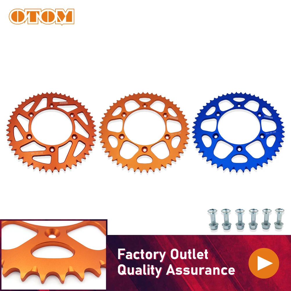 2023-Motocross-Rear-Chain-Sprocket-52T-7075-Aviation-Aluminum-Chain ...