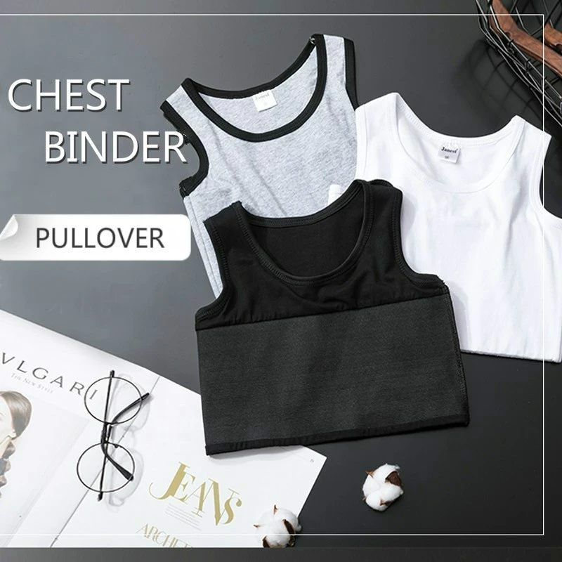 Bandage Chest Binder Tomboy Underwear Lesbian Chest Binder Super Flat ...