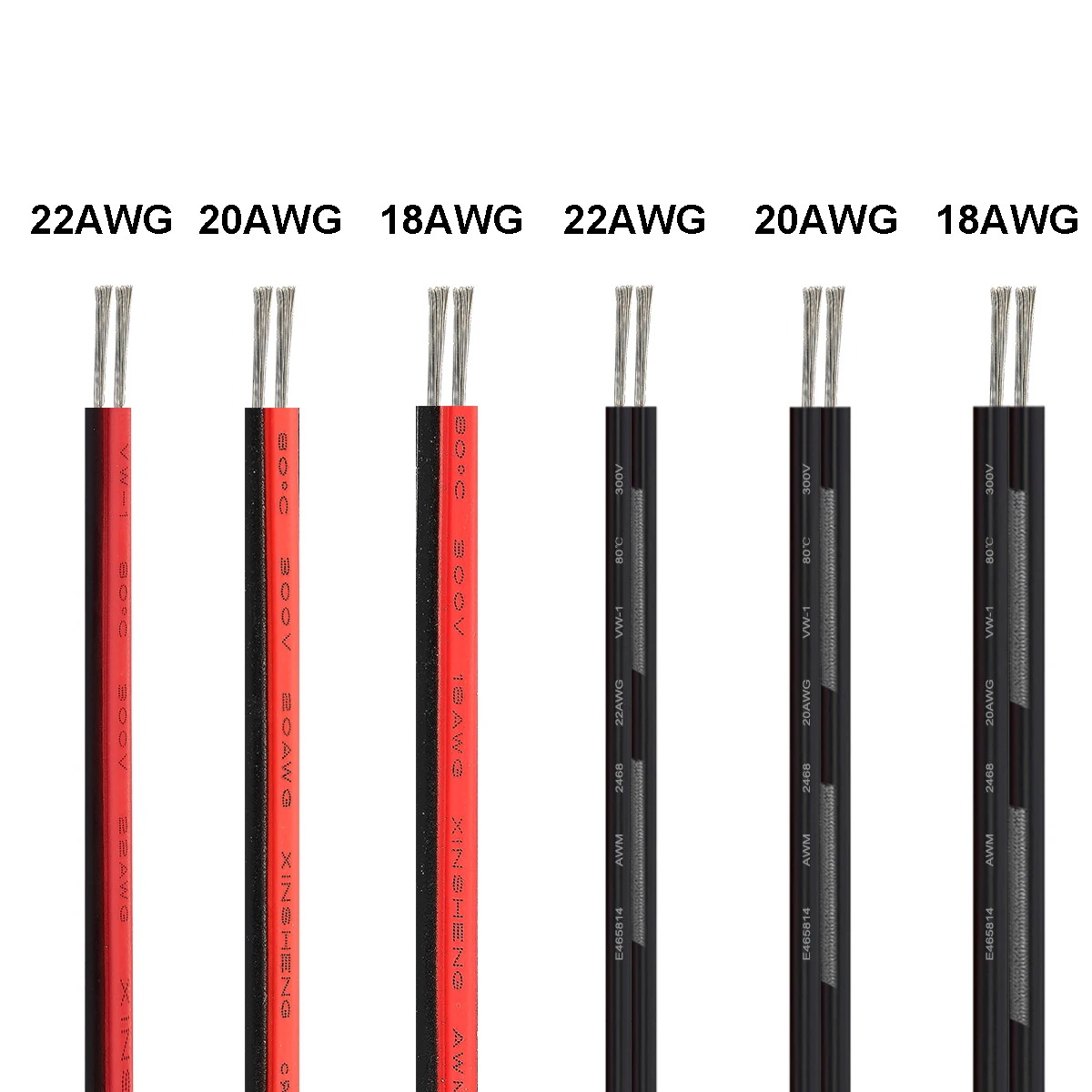 5 100m LED Strip Cable 2 Core Wire Extension Cable 2pin Electrical ...