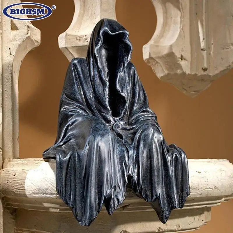 Grim Reaper Cemetery Statue