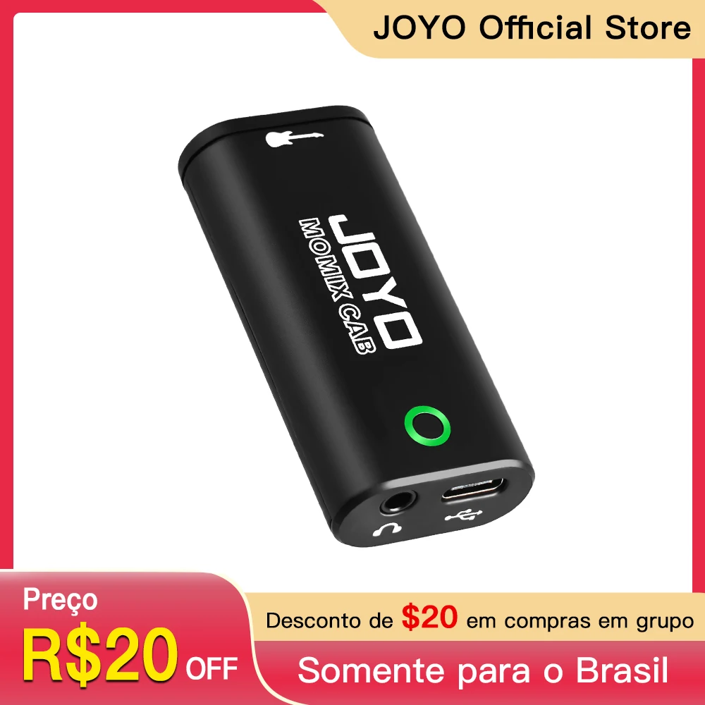 JOYO-MOMIX-CAB-Portable-Pocket-USB-Sound-Card-Guitar-Headphone ...