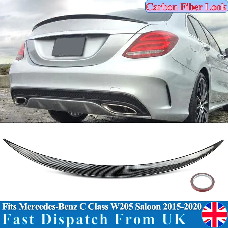 Tail Spoiler Wing FOR MERCEDES BENZ C CLASS W205 C200 C300 C400 C63 AMG ...