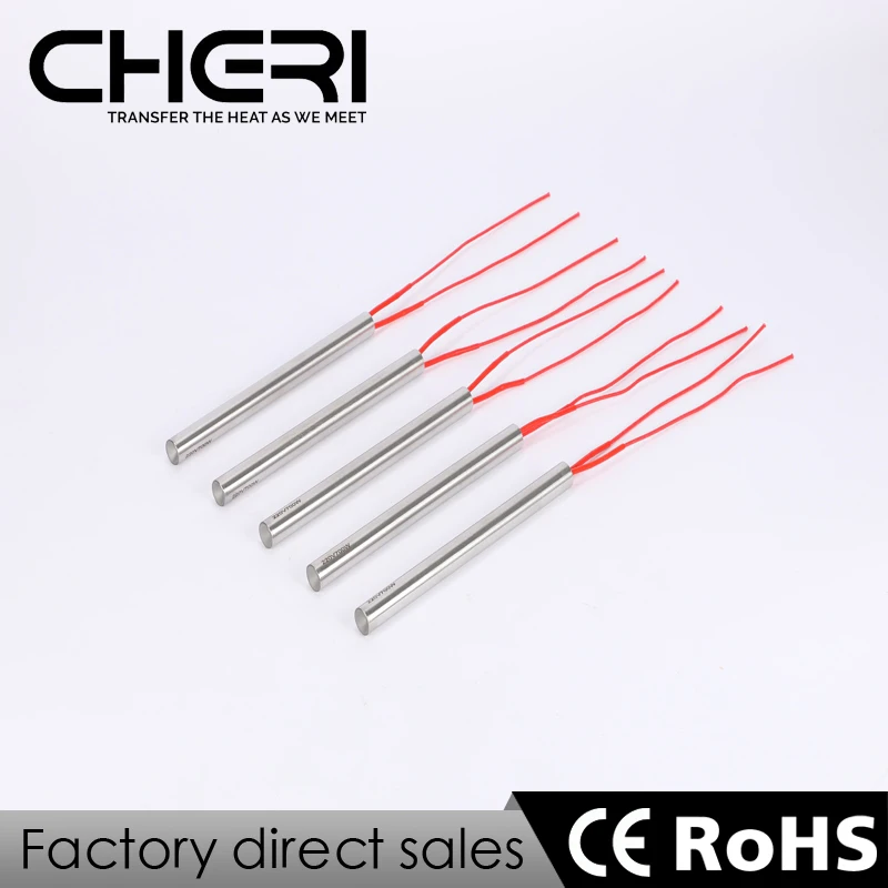 5 Pieces/Pack Diameter 10mm 220V 500W 2-Wire Heating Element Mold ...