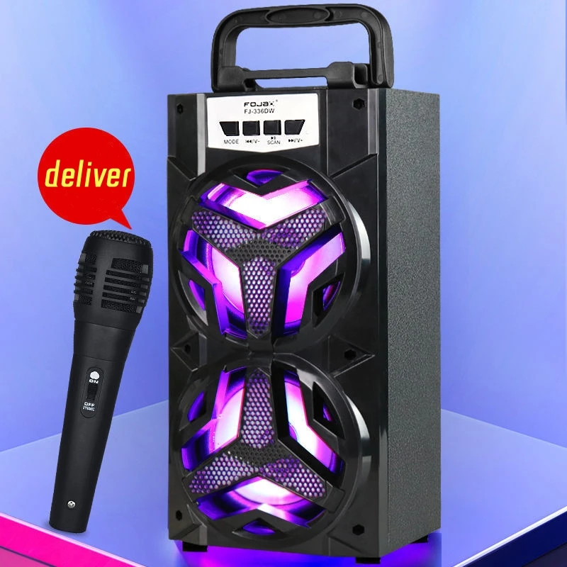 10W-Karaoke-Outdoor-Portable-Sound-Box-Speaker-Wireless-Large-Home ...