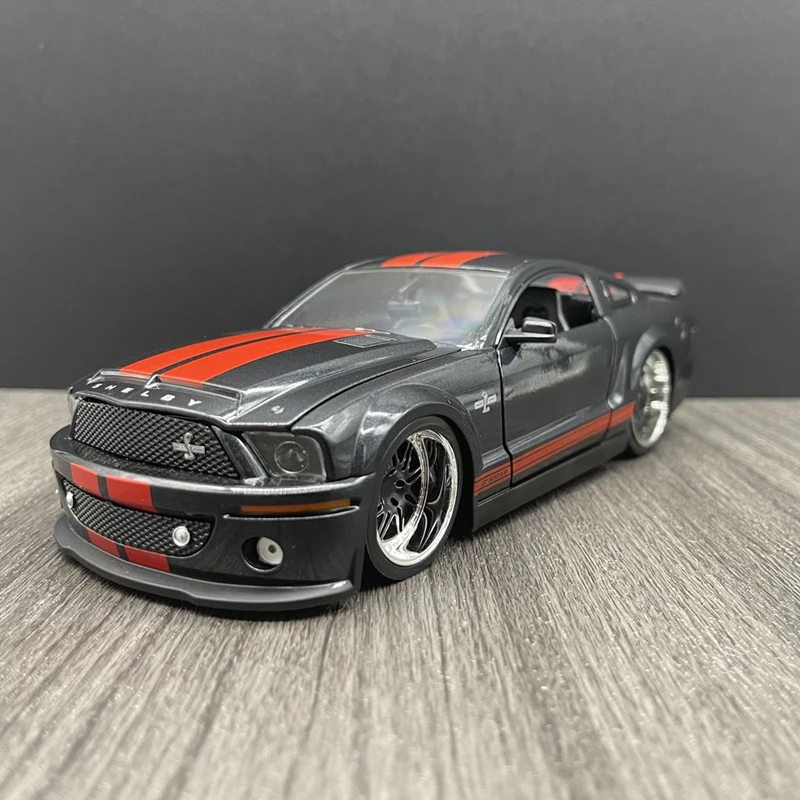 1:24 Ford Mustang Shelby Gt500kr Metal Sports Car Model Diecasts Alloy ...