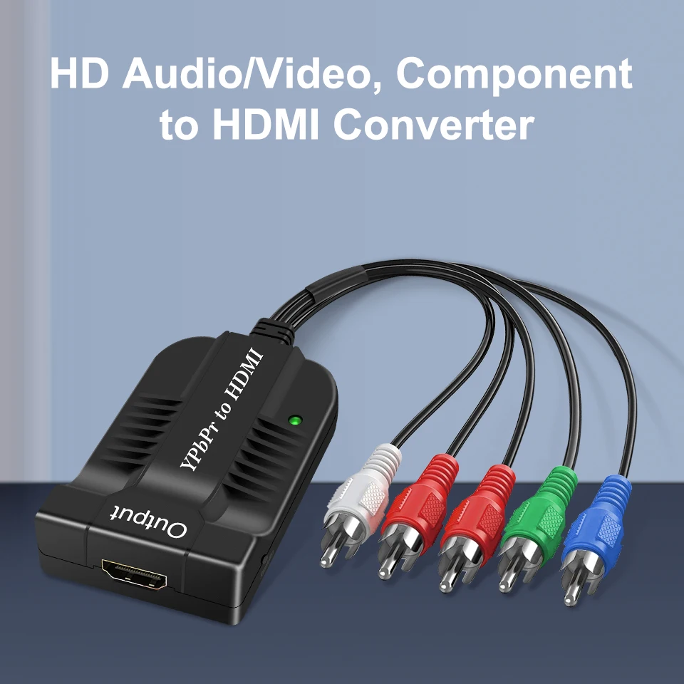 Component-to-HDMI-Converter-5RCA-RGB-YPbPr-to-HDMI-Converter-Supports ...