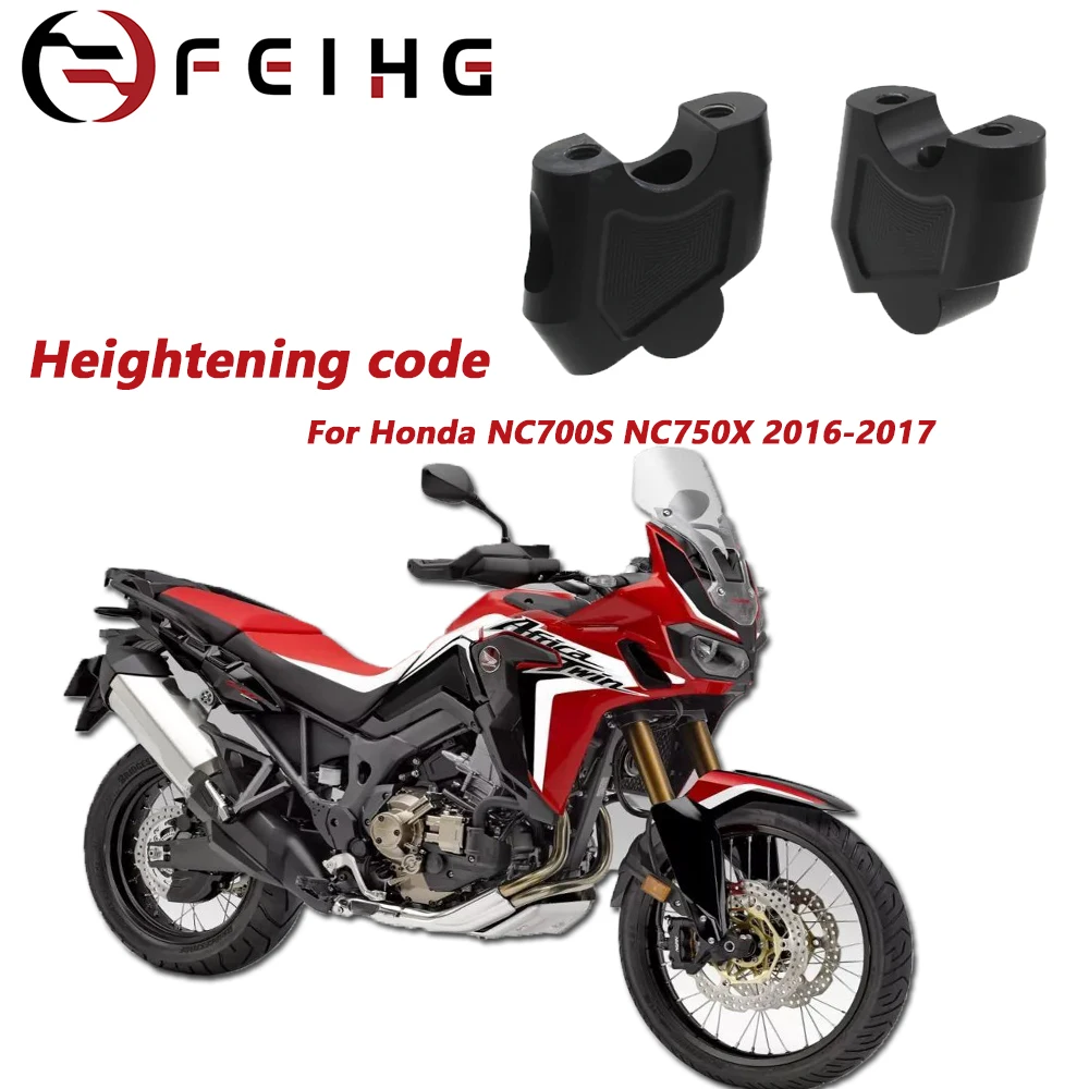 22MM-Handlebar-Riser-Clamp-Height-Up-Backward-Extend-Adapters-With-Bolt ...