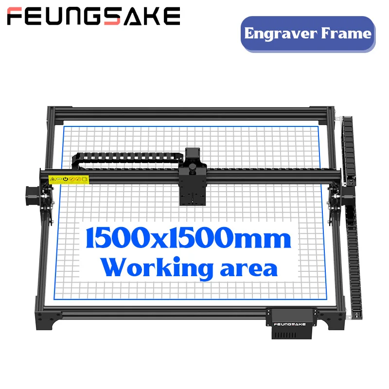 Laser-Cutting-Machine-Frame-Parts-Area-1500x1500mm-Cnc-Laser-Engraving ...
