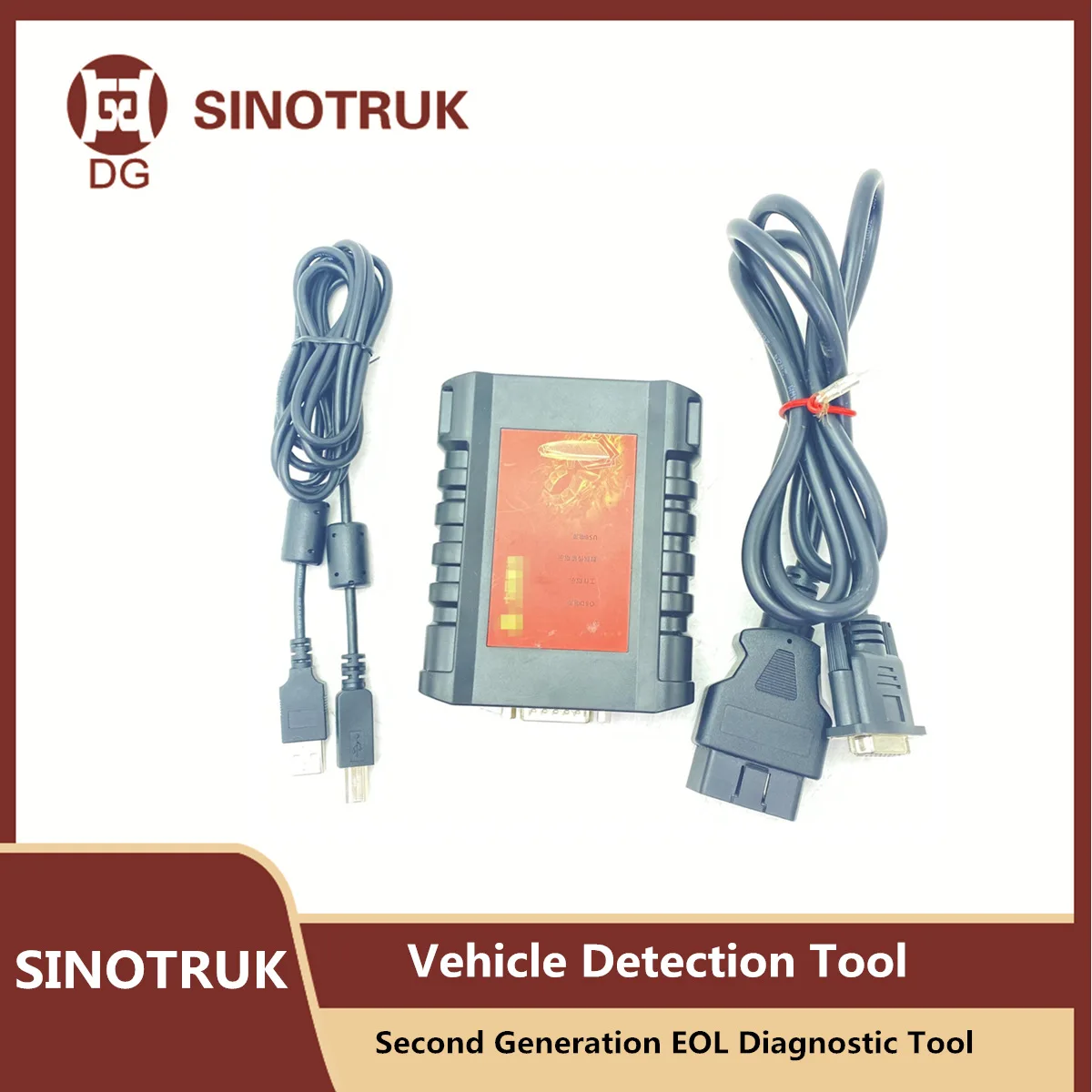 Vehicle Detection Tool For Sinotruk Second Generation EOL Diagnostic ...