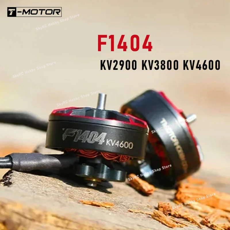 T-MOTOR T-HOBBY F1404 3-4S Brushless Motor KV2900/3800/4600 9N12P 9.34g ...