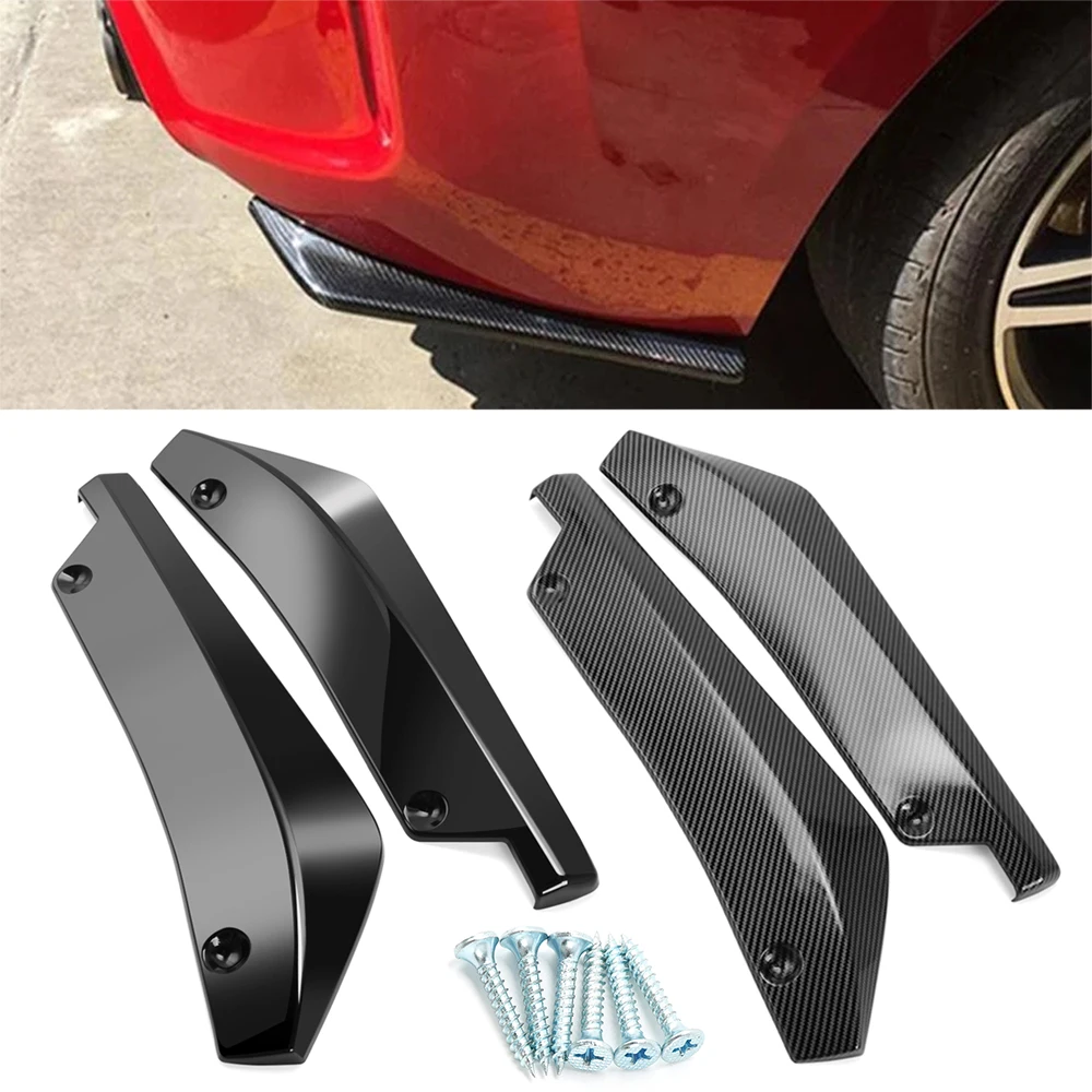 Car Front Rear Bumper Strip Lip Spoiler Diffuser Splitter Protector For ...