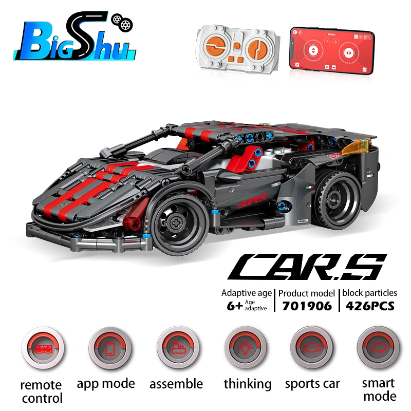 APP-Programming-Remote-Control-Sports-Car-Building-Blocks-Kit-Building ...