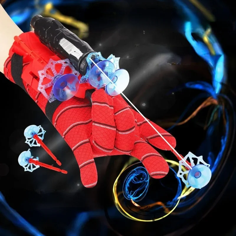 Cosplay-Spiderman-Figure-Web-Shooters-Toys-Wrist-Launcher-Device-Spider ...