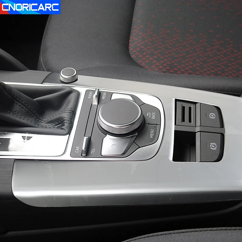 Car-Styling-Center-Console-Gear-Shift-Frame-Decoration-For-Audi-A3-8V ...
