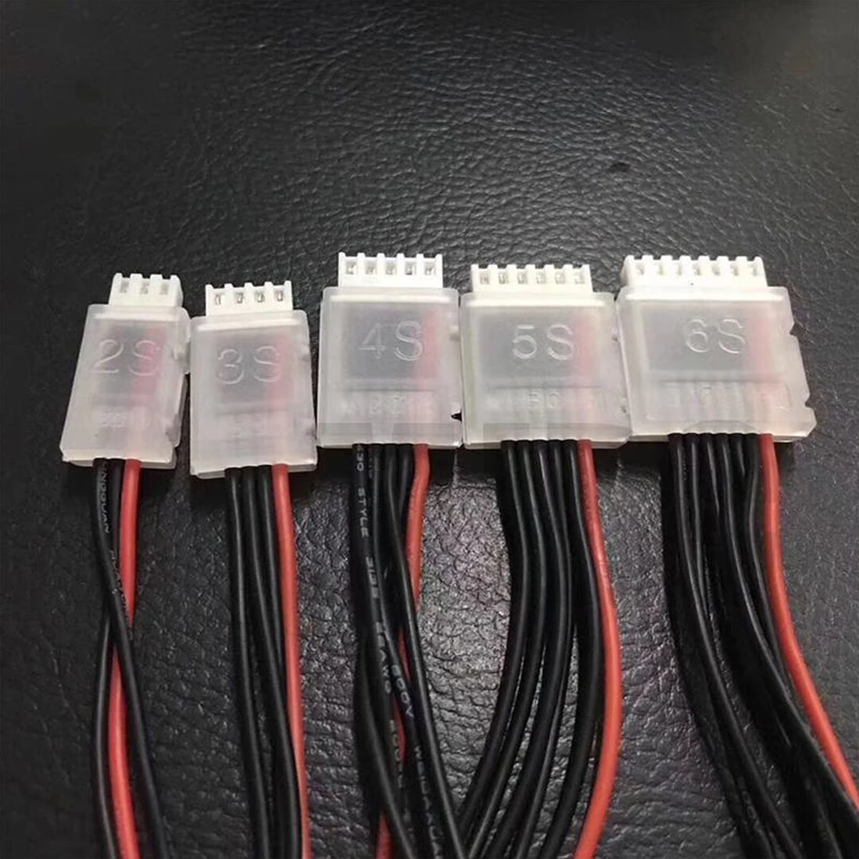 2.54mm Balance Leads 10-Pack JST-XH 3S 4-Pin Balance Connectors - 2 ...
