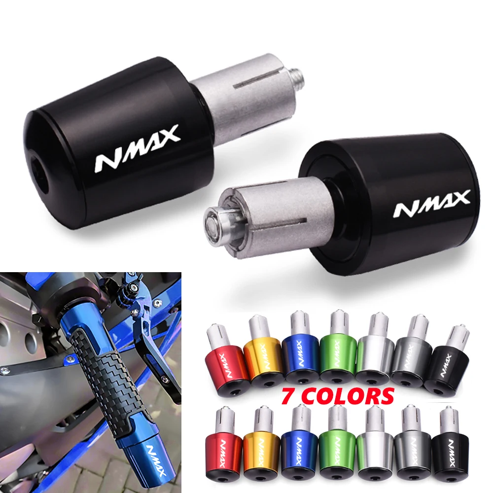 CNC Motorcycle Handlebar Ends Moto Handle Bar Grips Plugs Caps For ...