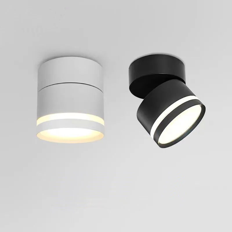 Surface-mounted-LED-ceiling-light-tube-light-7W-9W-12W-15W-rotatable ...