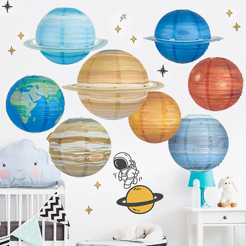 Eight-Planets-Foldable-Birthday-Paper-Ball-Lampion-Hanging-Galaxy ...