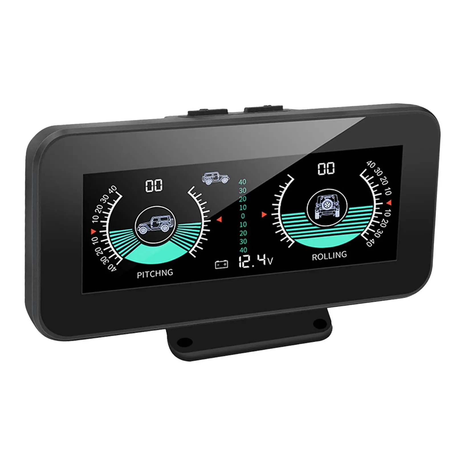 Car Angle Slope Meter Digital GPS Speedometer Electronic Compass ...