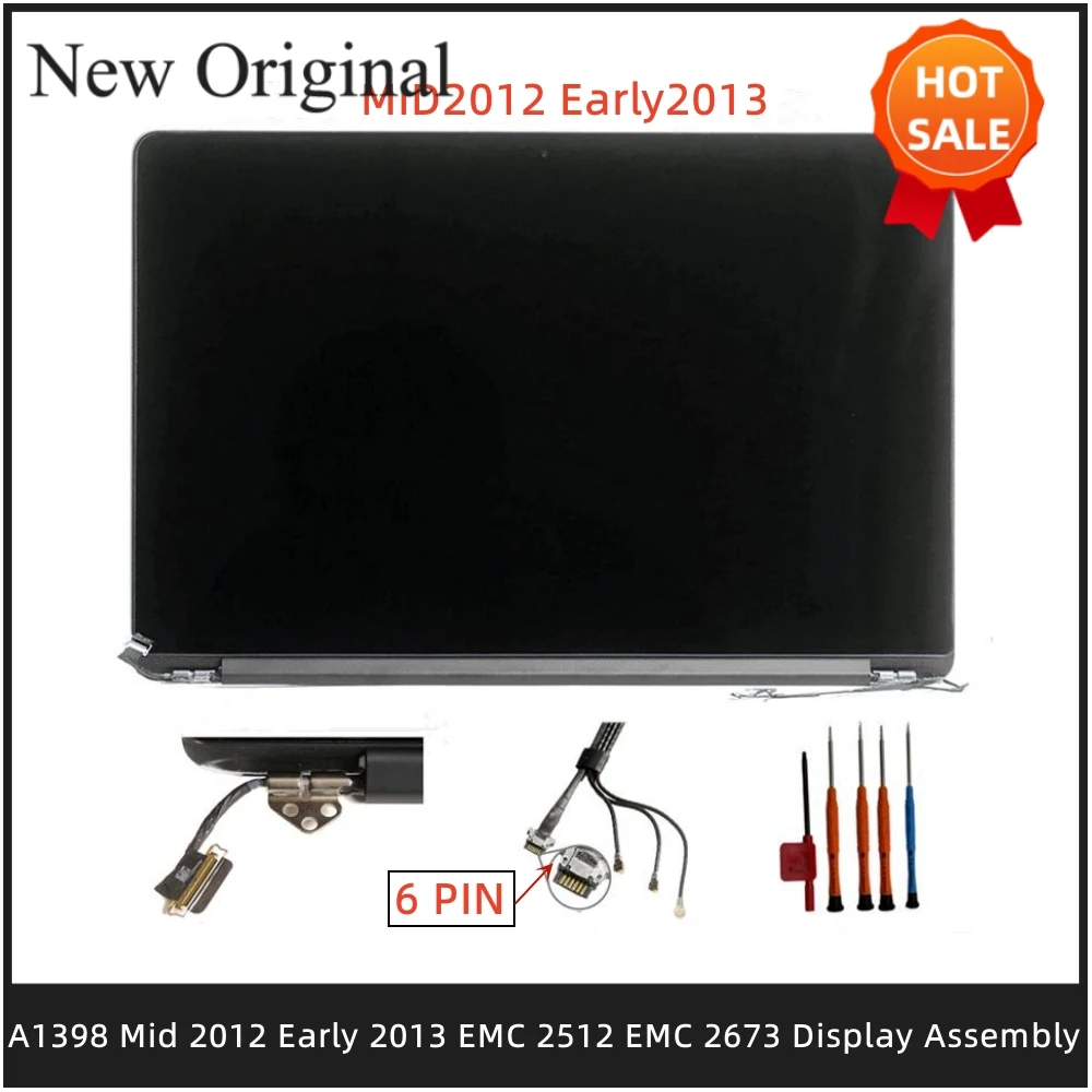 Pantalla LCD para MacBook Pro RETINA A1398, 661 6529, 661 7171, A1398 ...