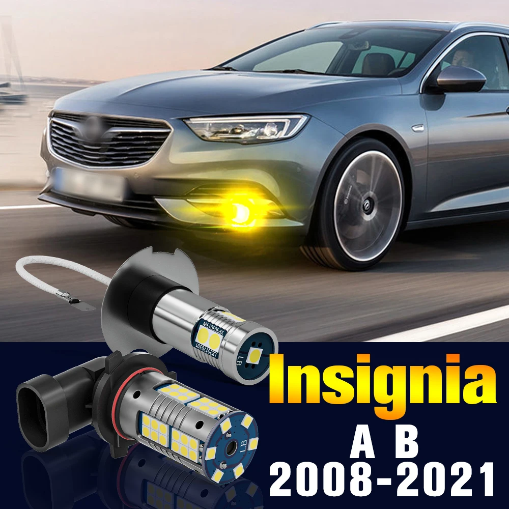 2pcs LED Fog Light Bulb Lamp For Opel Insignia A B 2008-2021 2010 2011 ...