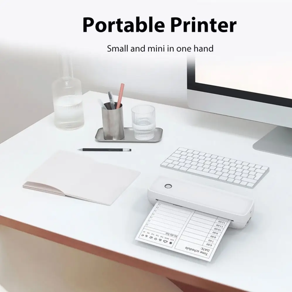Marklife S8 Mini A4 Printer Portable Thermal Mobile Printer Tattoo ...