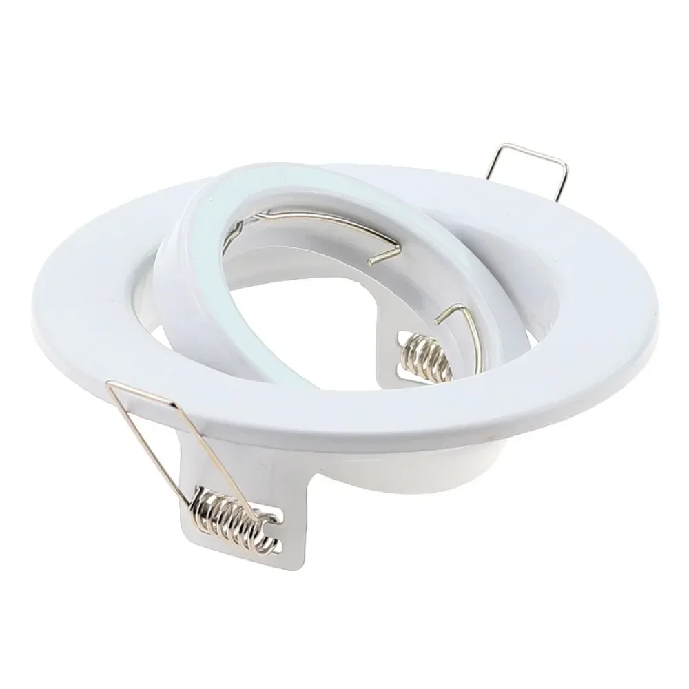 Modern-Design-White-Round-Indoor-Lighting-GU10-MR16-Fixture-Frame-LED ...