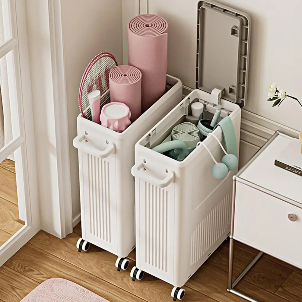 Portable-Storage-Basket-Laundry-Basket-Capacity-Rolling-Laundry-Hamper ...