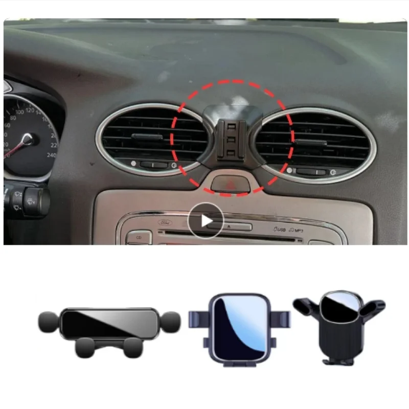 Car-Phone-Holder-For-Ford-Focus-MK2-2005-2006-2007-2008-2009-2010-2011 ...