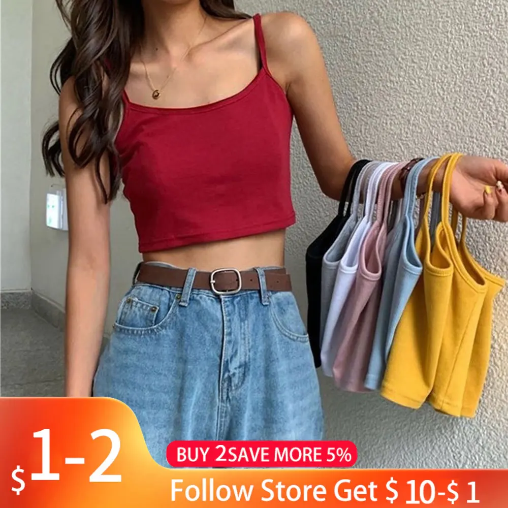 Sexy-Black-Halter-Crop-Top-Women-Summer-Camis-Backless-Camisole-Fashion-Tube-Top-Female ...