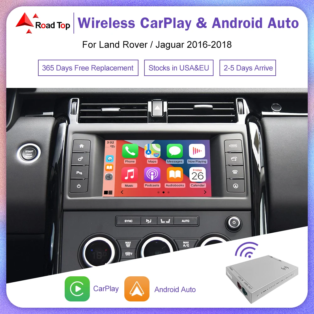 Wireless-Carplay-For-Land-Rover-Jaguar-Range-Rover-Evoque-Discovery ...