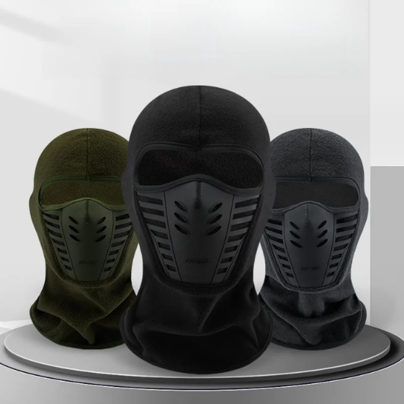 Windproof-and-Dustproof-Motorcycle-Face-Mask-Wool-Warm-Neck-Full-Face ...