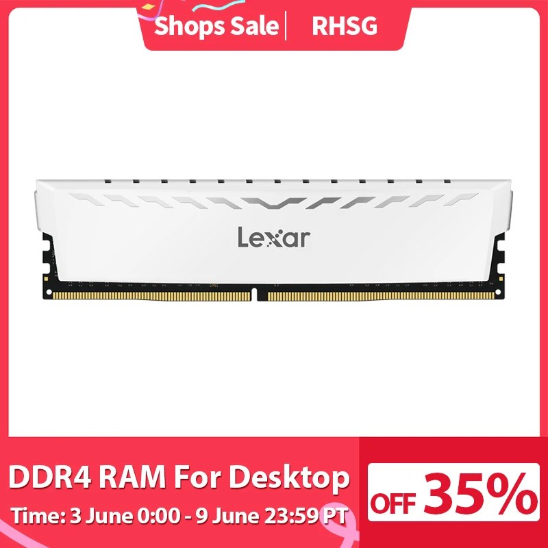 Lexar Thor Armour Memoria Ram Ddr4 8gb 16gb 3200mhz 3600mhz Computer Memory Stick Intel Xmp 2.0 ...