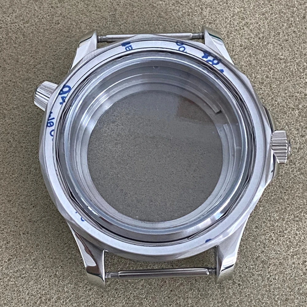 42mm-Watch-Case-Bezel-for-Japan-NH35-NH36-Stainless-Steel-Mineral ...