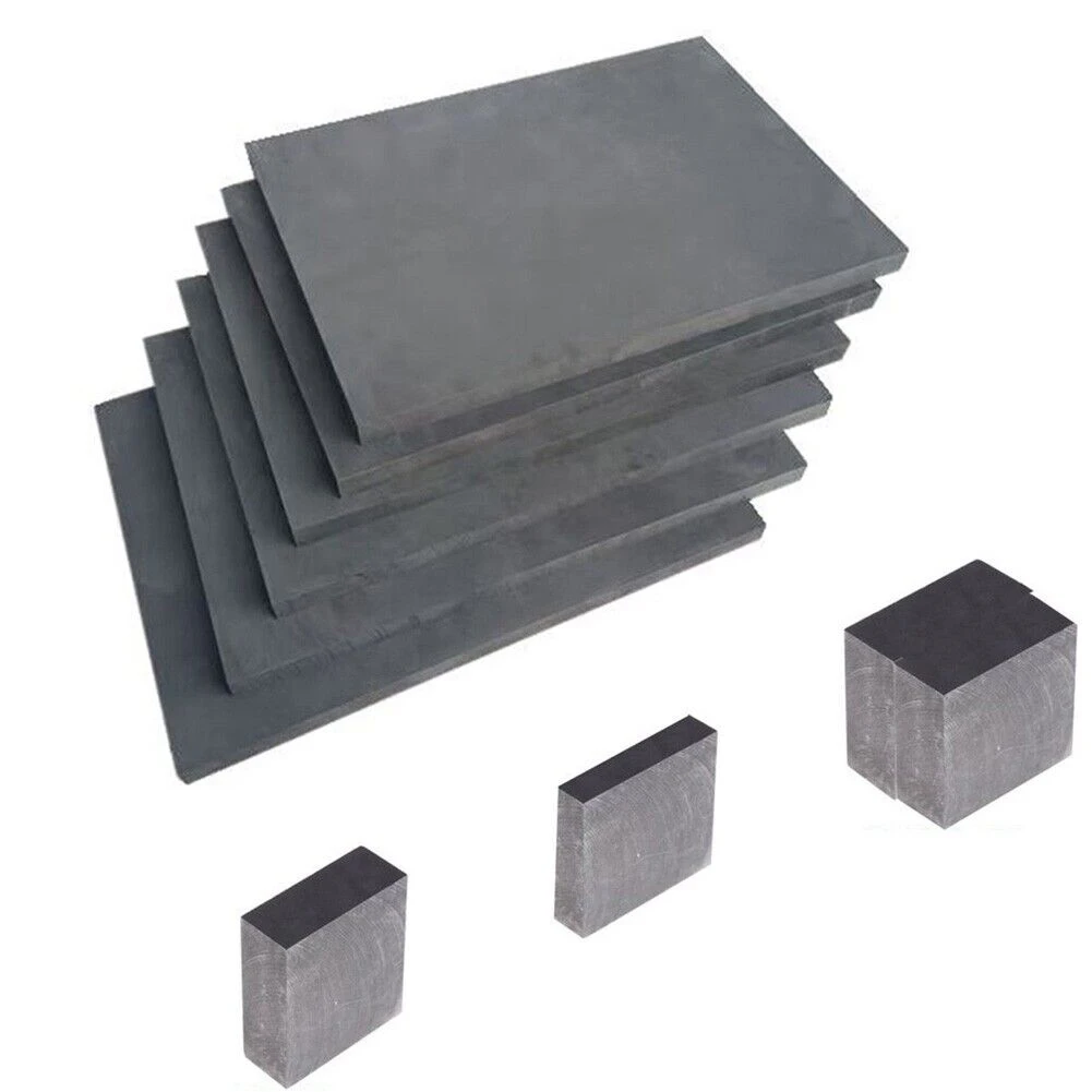 High Purity Graphite Plate Black Graphite Ingot Blank Block Sheet ...