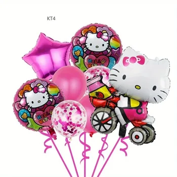 New Hello Kitty cartoon animal shaped birthday party decoration balloon