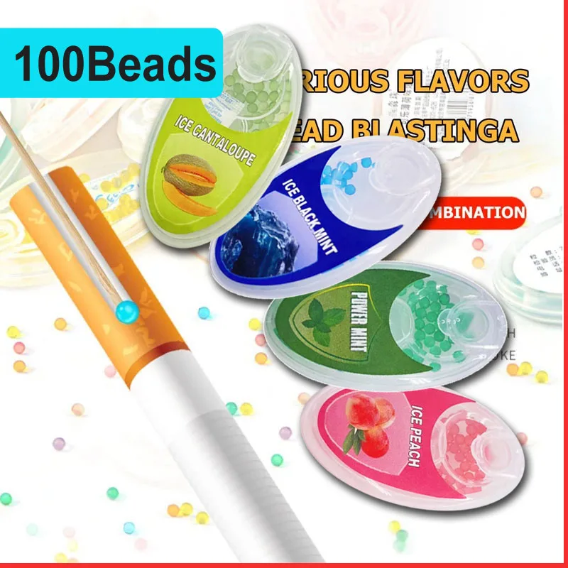 100PCS-Menthol-Mixed-Fruit-Various-tastes-Cigarette-flavors-beads-DIY ...
