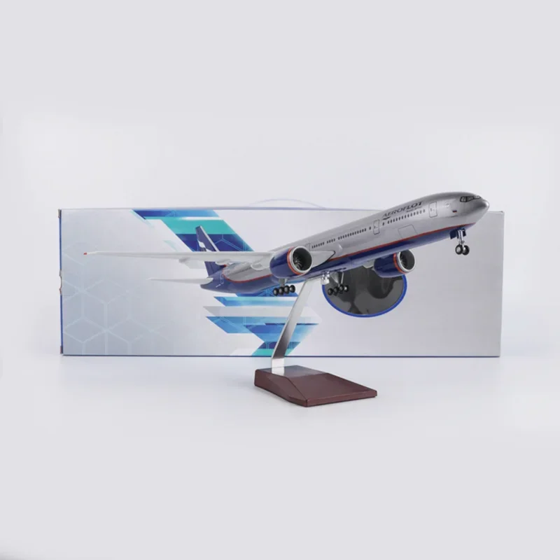 47CM 1/157 Scale 777 B777 Aircraft Russia AEROFLOT Airlines Model W ...
