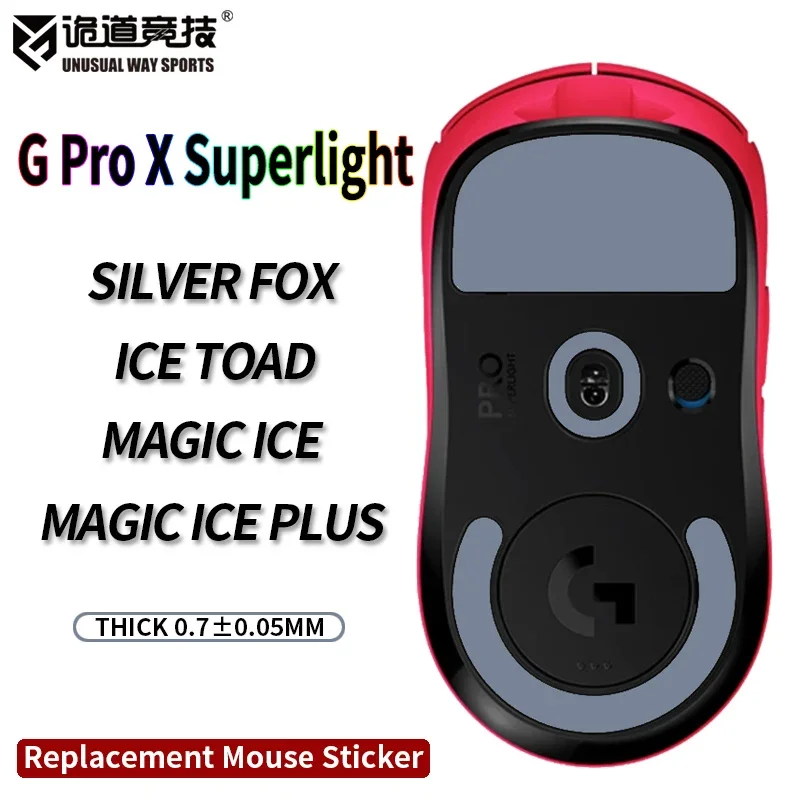 UnusualWaySports Mouse Skates Feet Logitech G Pro X Superlight Glides ...