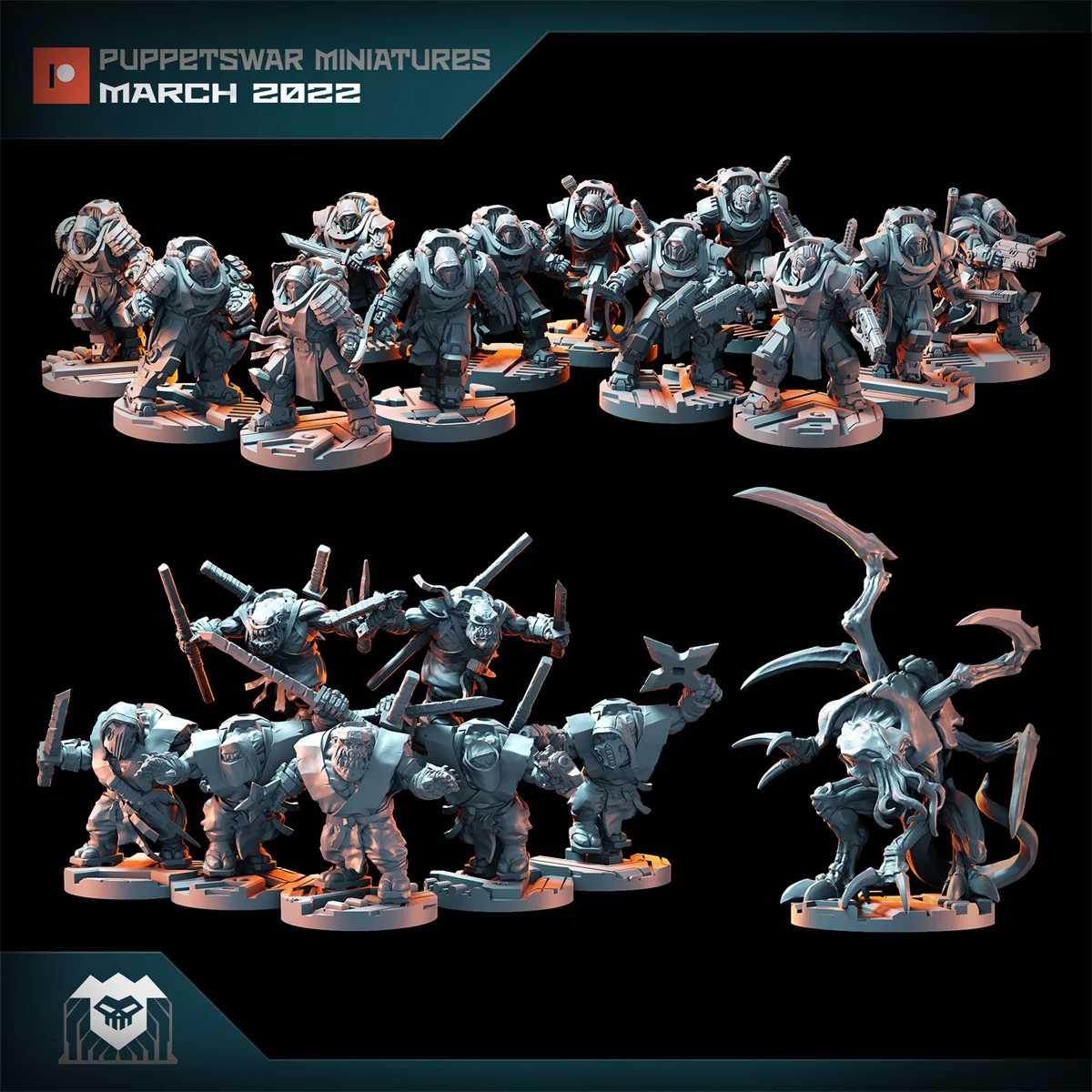 Nagu-Zerg-Green-Skin-Orc-DND-Running-Team-Board-Game-Chess-Model-Puppet ...