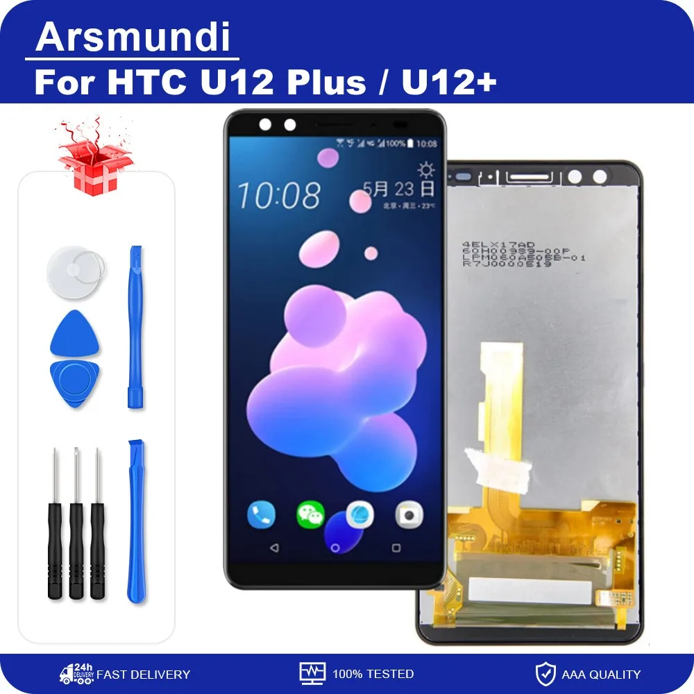 6.0" Original For HTC U12 Plus U12+ LCD Display Touch Screen Digitizer ...