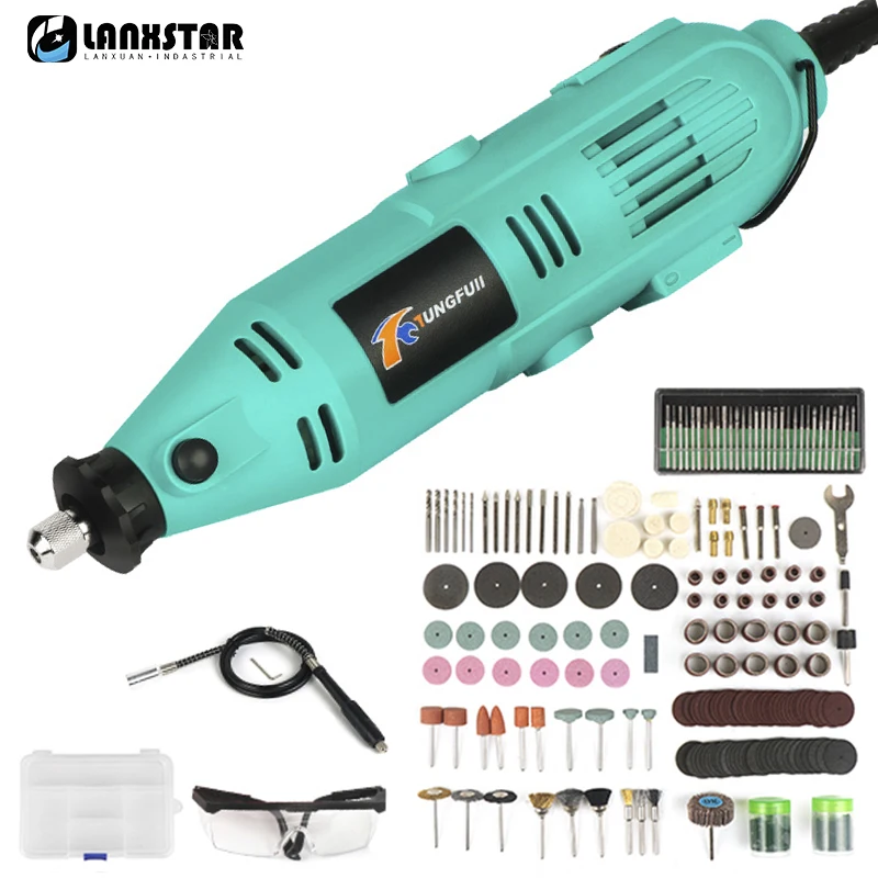 110V-220V-Power-Tool-Electric-Mini-Drill-Grinder-Engraver-Polisher-Mini ...