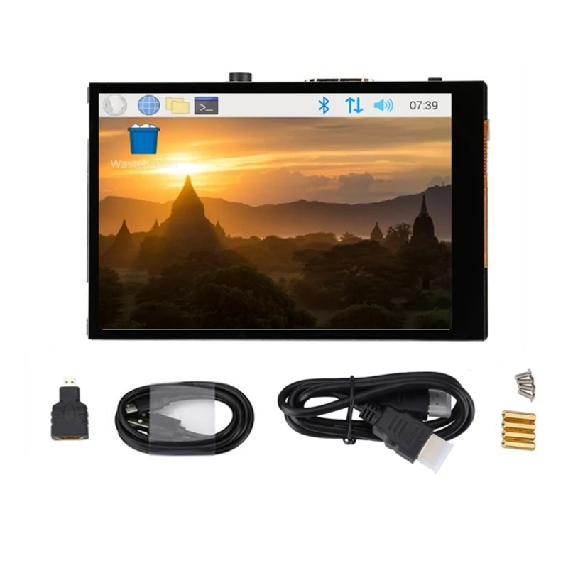 New-3-5-inch-Capacitive-Touch-Screen-LCD-Display-HDMI-for-Raspberry-Pi ...