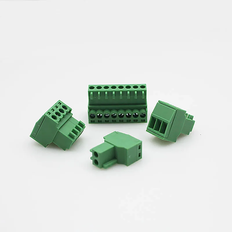 100PIN-GREEN-2-54mm-15EDGK-2P-12P-PCB-PLUG-IN-PLUGGABLE-TERMINAL-BlOCKS ...