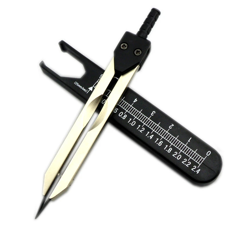 ECG Dividing Gauge Medical Compass Cardiology Dividing Belt Sleeve With ...