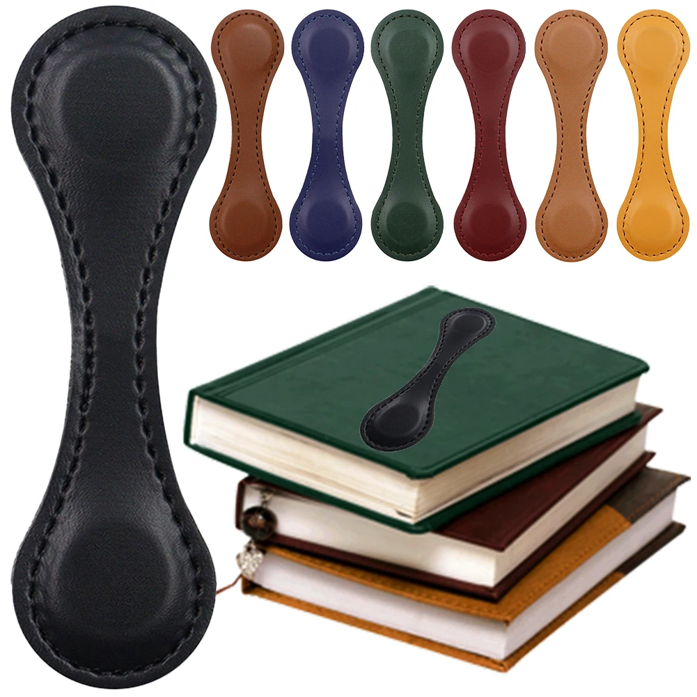 Magnetic-Bookmark-Multi-Functional-Bookmark-PU-Leather-Book-Marker ...