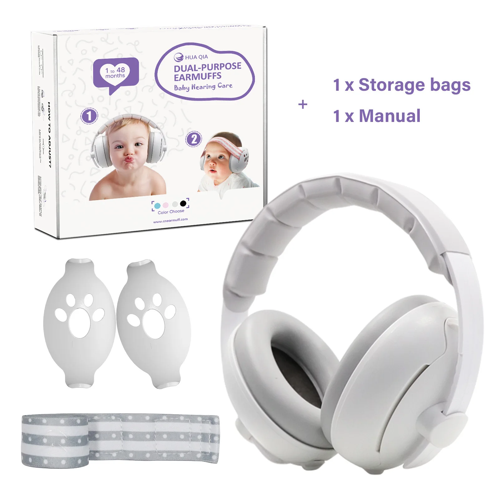 Baby-Ear-Protection-Noise-Cancelling-Headphones-2-in-1-Convertible ...