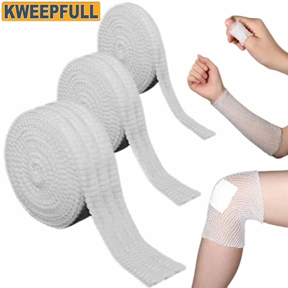 1-Roll-Elastic-Net-Wound-Dressing-Net-Tubular-Bandage-Mesh-Tubing ...